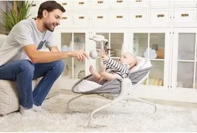Tiny Love Lehátko 3v1 Rocker Heather Grey / od narození do 9 kg