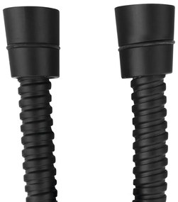 Sapho Sapho, POWERFLEX sprchová hadice, 100cm, černá mat, FLEX100B