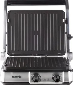 Gorenje GCG2000MT černá / Elektrický gril / 2000 W / pevné desky