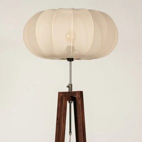 Stojací designová lampa Paola Yapan and Dark Brown