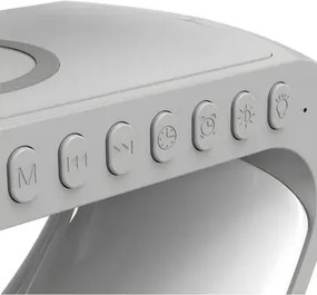 Beline MajesticLine LED lampa s budíkem bílá / Noční lampa / Bluetooth