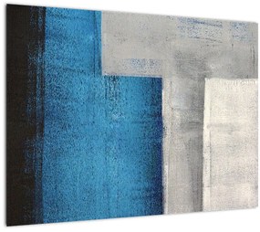 Skleněný obraz - Abstrakce (70x50 cm)