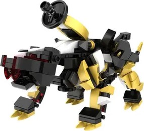 IM.MASTER Stavebnice Mechanický bojový robot / 370 dílků / plast / od