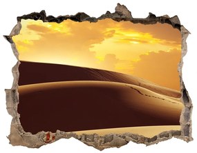 Wallmuralia Nálepka fototapeta 3D výhled Velbloud Sahara 95x64 cm