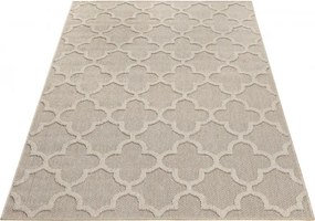 Kusový koberec Patara 4951 Beige – na von aj na doma, 80x150, béžová, chodba / predsieň, Ayyildiz