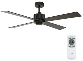 Lucci air | Lucci air 213170 - LED Stropní ventilátor NEWPORT černá + dálkové ovládání | FAN00182