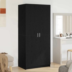 Šatní skříň Černý dub 80 x 50,5 x 180 cm Kompozitní dřevo 3333855