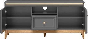 TERRA s | TV stolek TA-8 | 135,5 cm | šedá