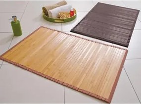 Spirella YALONG koupelnová bambusová předložka 50 x 80 cm hnědá / prot