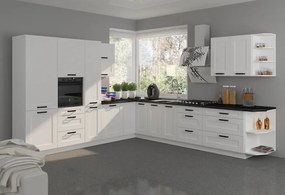 Kuchyňská skříňka LUNA 60x60 GN-72 2F (90°) korpus: bílá, barva dvířek: bílá