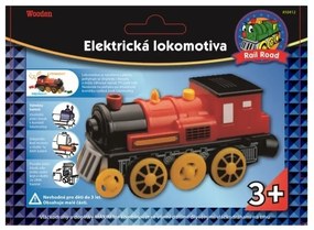 Maxim Elektrická lokomotiva červená