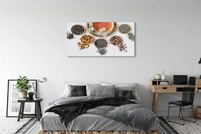 akrylový obraz Bylinkový čaj 125x50 cm