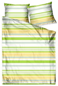 Bavlnené obliečky premium v zelenej farbe