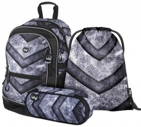 BAAGL SET 3 Skate Magion: batoh, penál, sáček