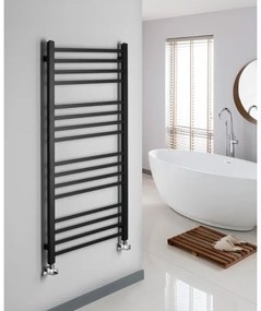 Sapho - Koupelnový radiátor METRO 386W/230V 50x120 cm matná černá
