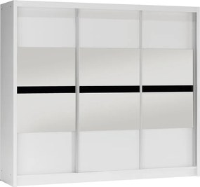 STO Šatní skříň BATUMI 250 cm, Bílá
