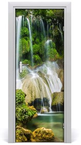 Fototapeta na dveře samolepící vodopád džungle 95x205 cm