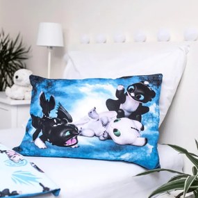 Jerry Fabrics Povlečení do postýlky Jak vycvičit draka Babies baby 100x135, 40x60 cm