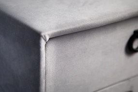 Invicta Interior Designový sametový noční stolek: Roxana