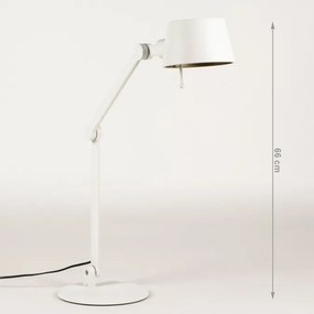Stolní designová lampa Niki White