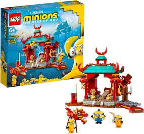 Lego stavebnice lego minions 75550 mimoňský kung-fu souboj