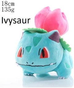 Plyšové hračky Pokémonů cca 20 cm Varianta: Ivysaur 18cm