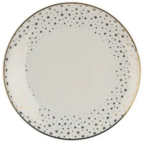 EH Porcelánový mělký talíř Stars, 27 cm