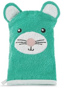 Dětská osuška 15x21 Baby 71 mint mouse 350g/m2 Eurofirany