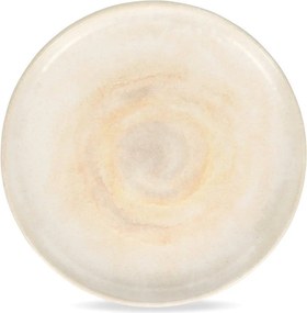 Béžový dezertní talíř z kameniny ø 22 cm Aquarel – S|P Collection
