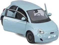 Bburago Fiat 500e (2023) modrá 1:24 / od 3 let