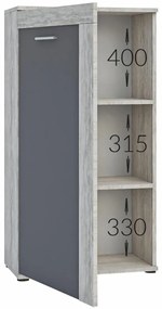 Casarredo Obývací stěna VITO sonoma/wenge