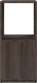 Otočná skříňka šedá a dub sonoma 34,5 x 34,5 x 75,5 cm kompozit 339561