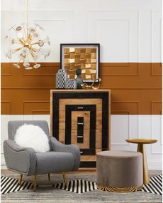 Černobílé křeslo Holli – Premier Housewares