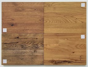 Oak´s Dubová postel Mono Klasik 4 cm masiv cink - 80x200 cm