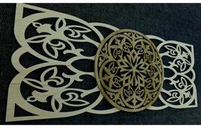 Elegantní mandala na stěně, skvělý doplněk interiéru I SENTOP PR0313-A