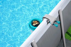 Závěsný bazénový skimmer, tyrkysový