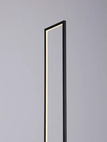 Moderní stojací lampa Lithos Černá