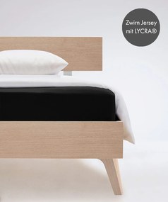 XXXLutz ELASTICKÉ PROSTĚRADLO, žerzej, černá, 100/200 cm Fleuresse - Prostěradla - 0032730021