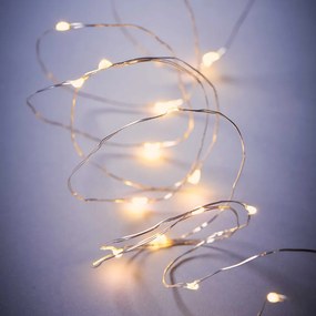 Butlers TWINE LIGHTS LED Světelný řetěz s USB 20 světel