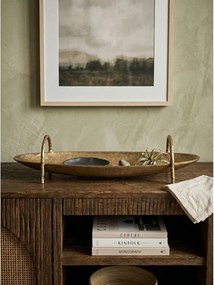 Kovový dekorační tác 12x47,5 cm Sagar – Bizzotto