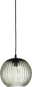 Zelené skleněné LED závěsné svítidlo ø 23 cm Sybia – Bloomingville