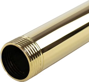 Prodloužení pro vanovou/sprchovou soupravu REA ø 25 mm - 50 cm, zlatá lesk