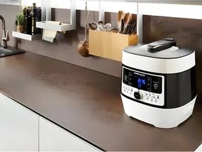 Rommelsbacher MD 1000 bílá/černá / Multifunkční tlakový hrnec / 6 l /