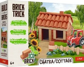 TREFL Stavebnice BRICK TRICK Chata M / 85 dílů