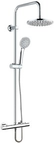 Invena Esla, sprchový sloup s termostatickou baterií, chrom, INV-AU-94-D01-C