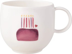 Villeroy&Boch Villeroy & Boch With Love Happy Birthday hrnek s uchem, 12,5 × 9,4 × 8,3 cm, 290 ml