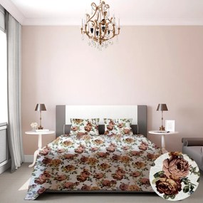 Ervi Gobelínový přehoz na postel jednolůžko/dvoulůžko - Gold cream