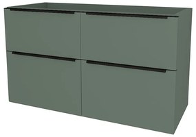 Mereo Mereo, Mailo, koupelnová skříňka 121 cm, černé madlo, Multidecor, CN593SBZEV1