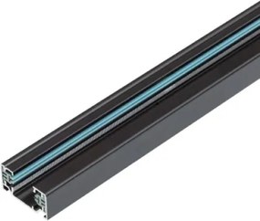 1F 2m lišta černá 230V RENDL R12258