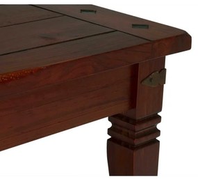 Masivní konferenční stolek 130x65 Jodpur hnědý